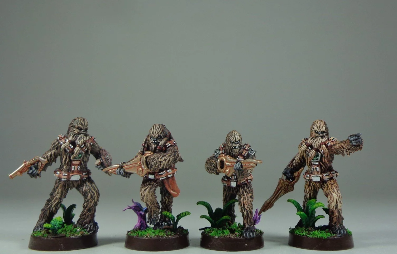 Alien Jungle Basing with 3D Printed Plants — Paintedfigs Miniature ...