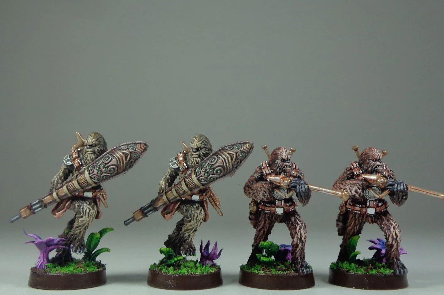 Alien Jungle Basing with 3D Printed Plants — Paintedfigs Miniature ...