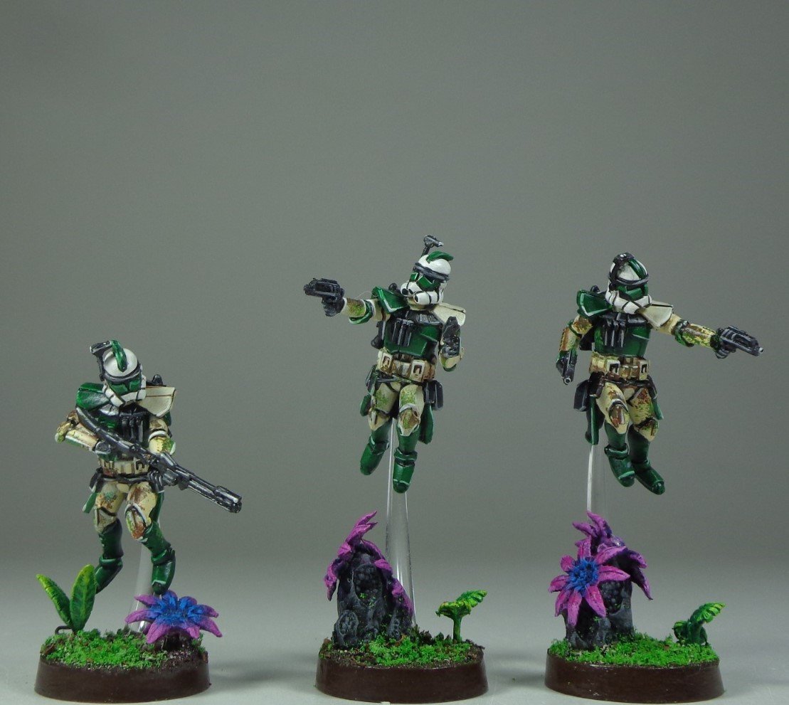 Alien Jungle Basing with 3D Printed Plants — Paintedfigs Miniature ...