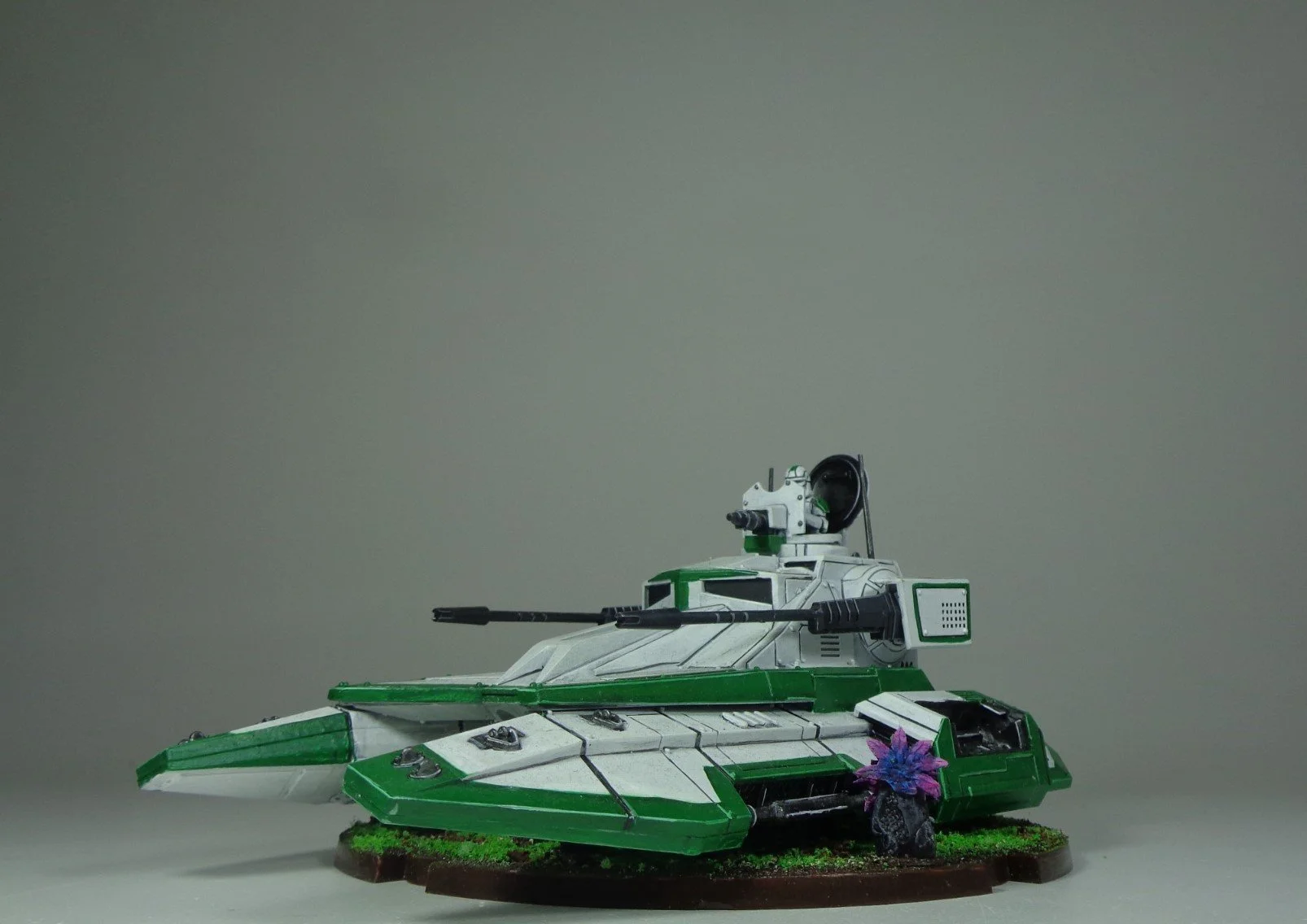 Alien Jungle Basing with 3D Printed Plants — Paintedfigs Miniature ...