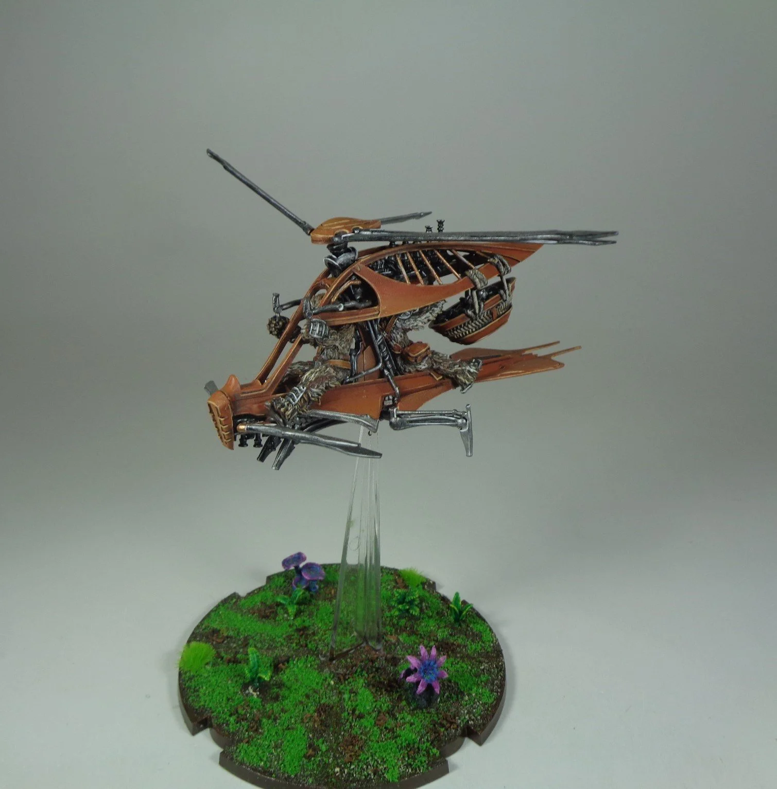 Alien Jungle Basing with 3D Printed Plants — Paintedfigs Miniature ...
