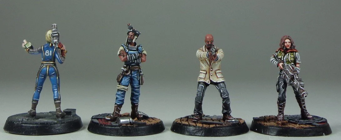 Painting Fallout Wasteland Warfare Miniatures — Paintedfigs Miniature ...