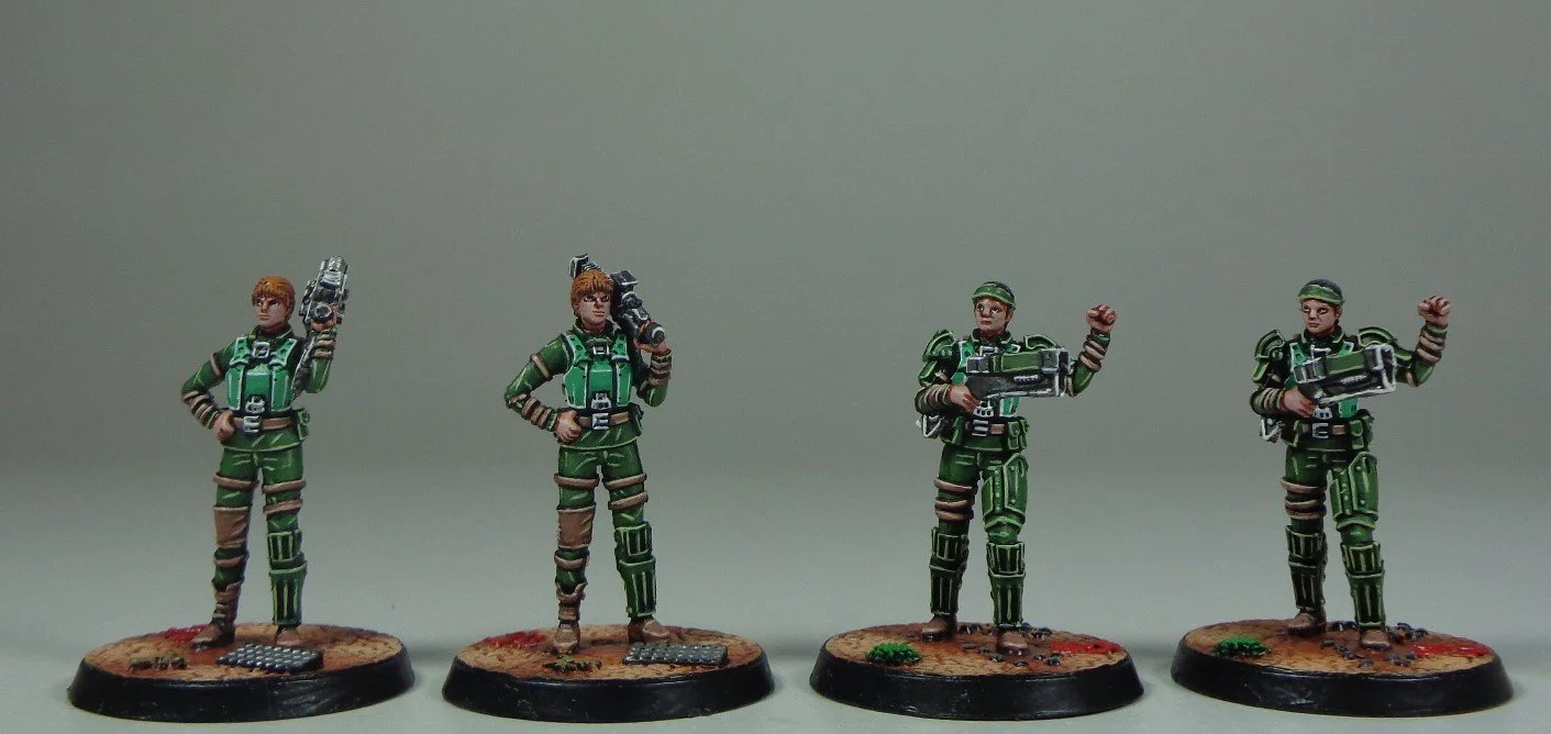 Painting Fallout Wasteland Warfare Miniatures — Paintedfigs Miniature ...