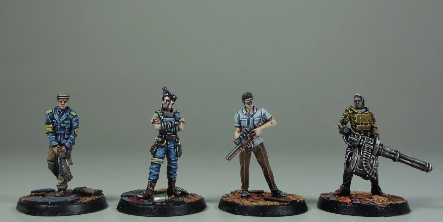 Painting Fallout Wasteland Warfare Miniatures — Paintedfigs Miniature ...