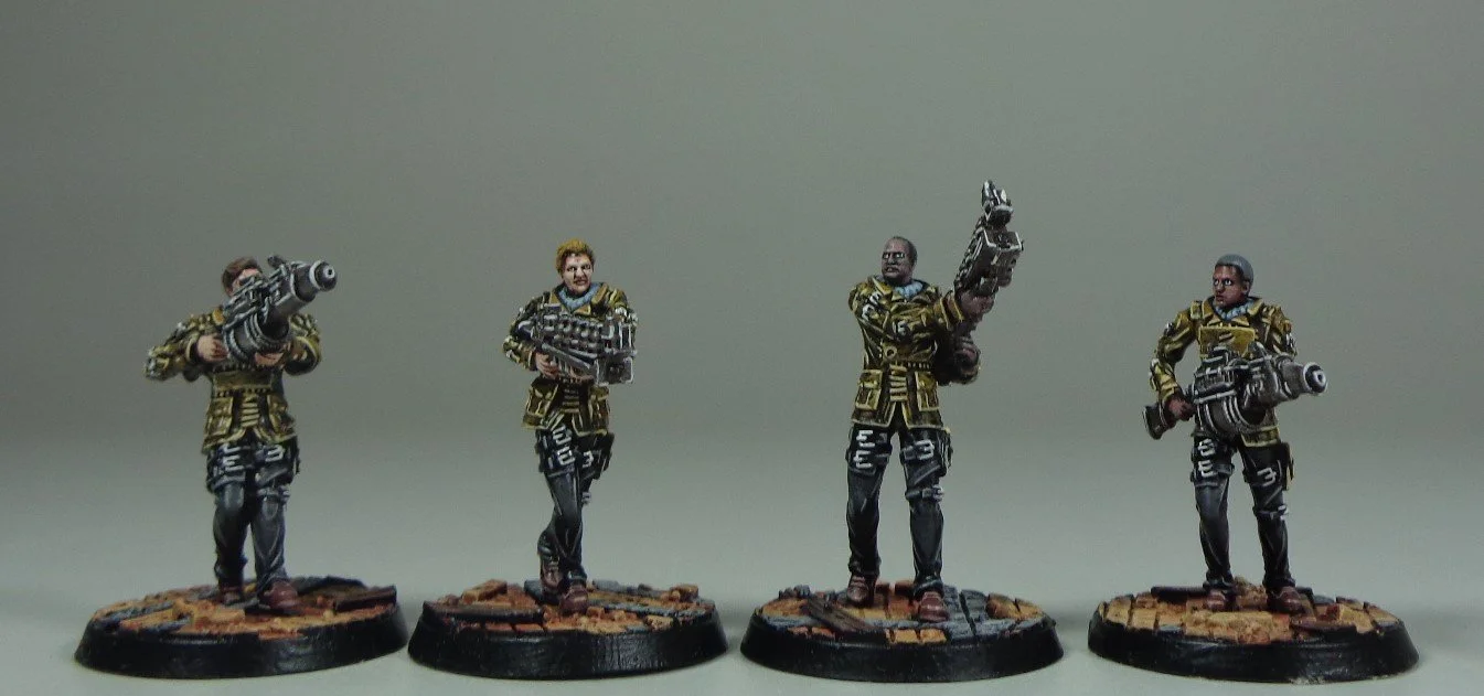 Painting Fallout Wasteland Warfare Miniatures — Paintedfigs Miniature ...