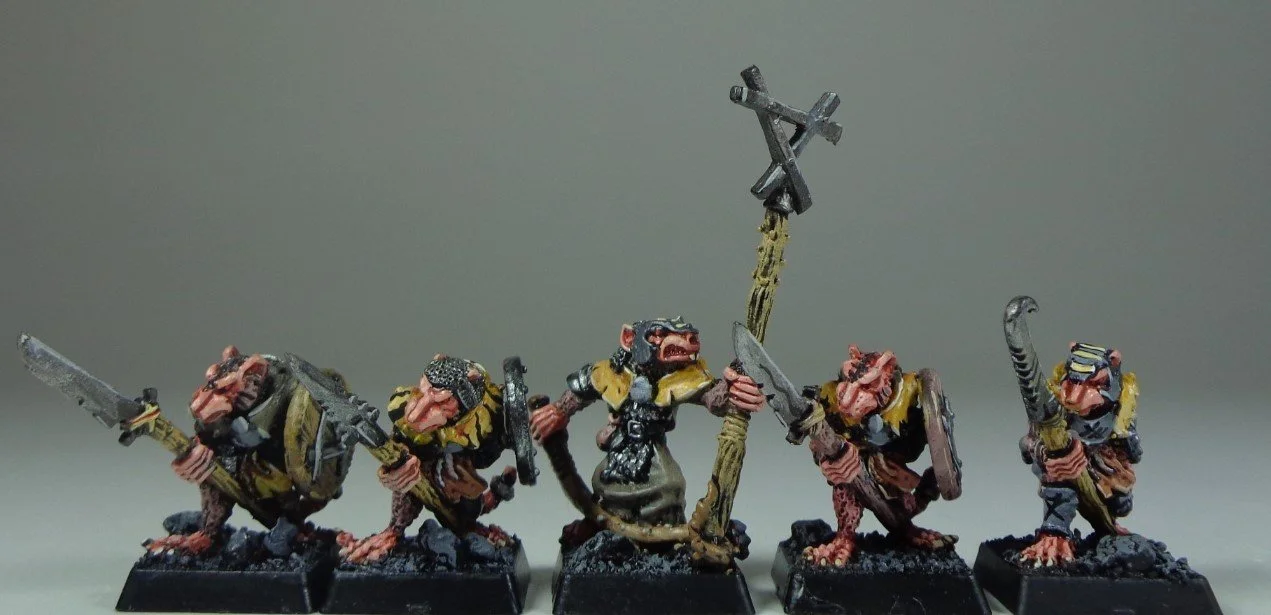 We Painted an Andy Chambers-Style Skaven Army — Paintedfigs Miniature ...