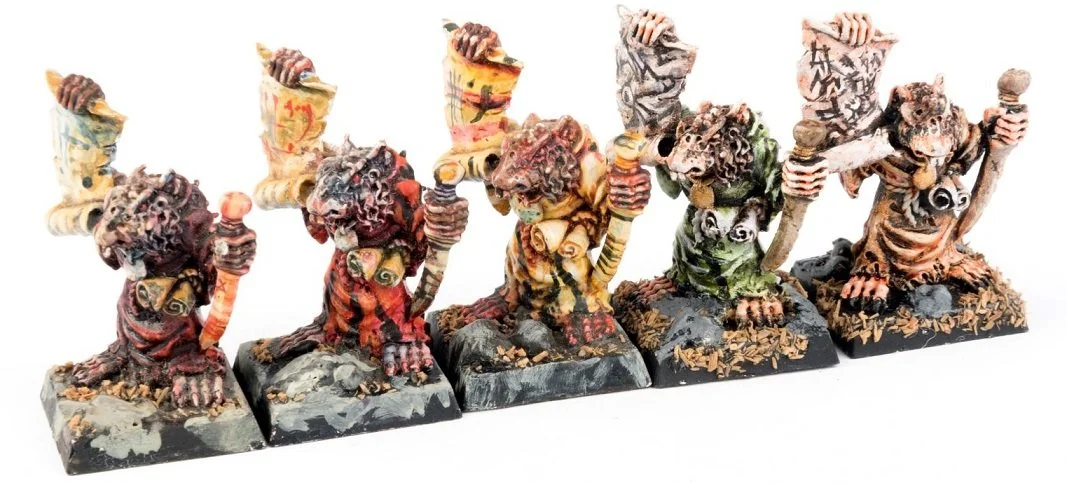 We Painted an Andy Chambers-Style Skaven Army — Paintedfigs Miniature ...