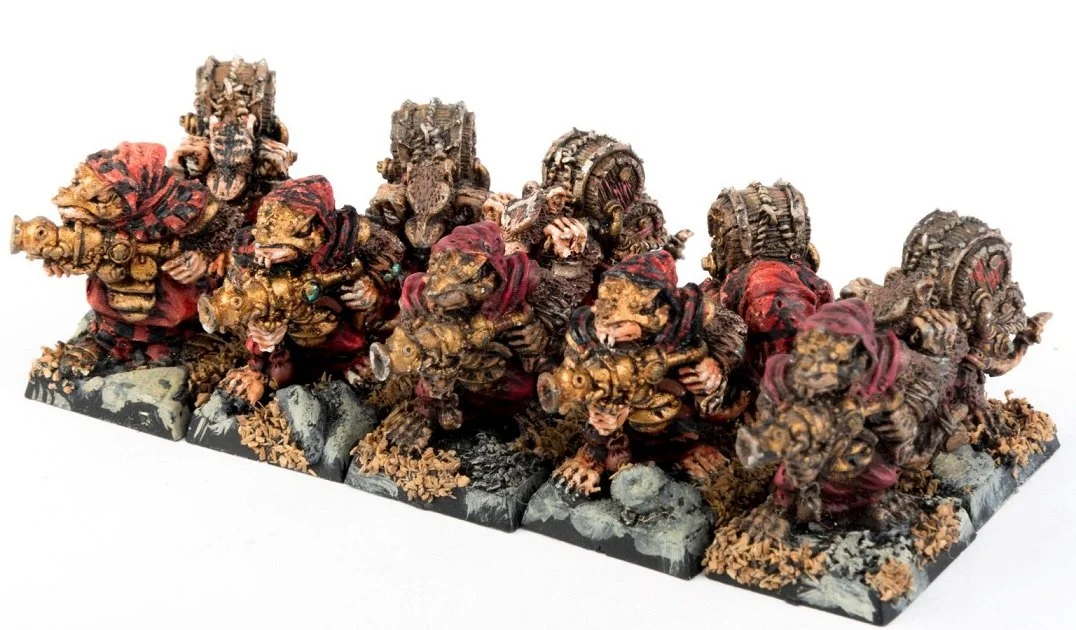 We Painted an Andy Chambers-Style Skaven Army — Paintedfigs Miniature ...