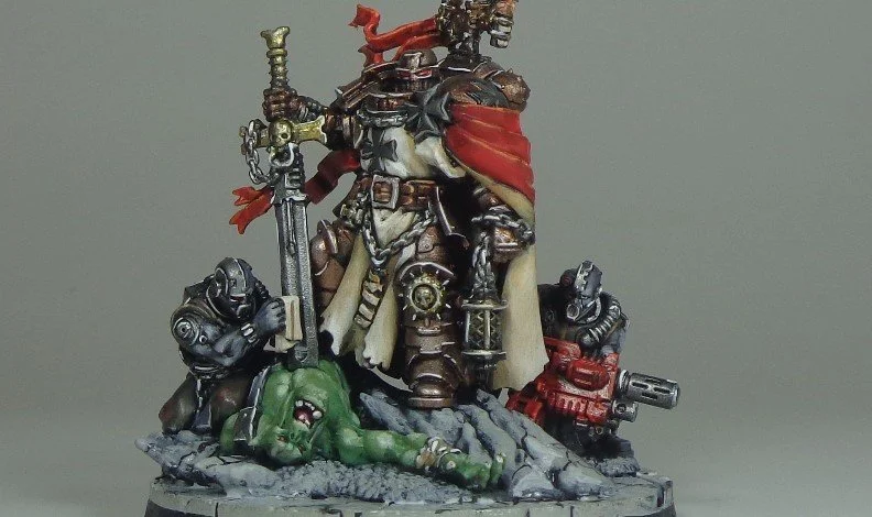 Painting Black Templar Crusaders (At Last!) — Paintedfigs Miniature ...