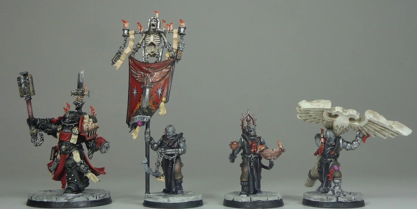 Painting Black Templar Crusaders (At Last!) — Paintedfigs Miniature ...
