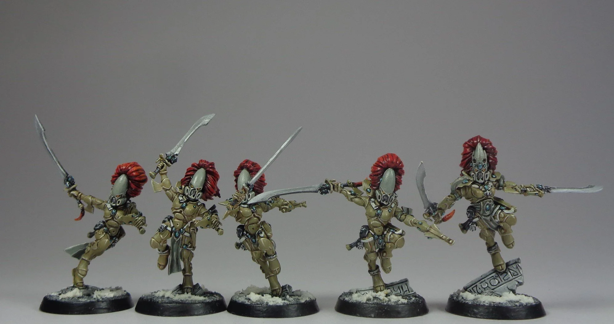 Painted Some Eldar — Paintedfigs Miniature Painting Service