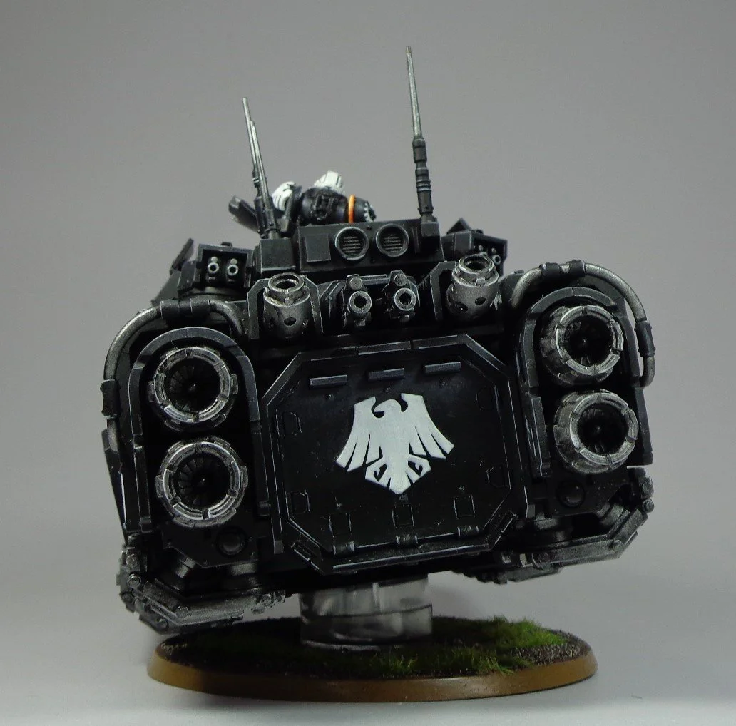 Painted Some Raven Guard Space Marines for 40k — Paintedfigs Miniature ...