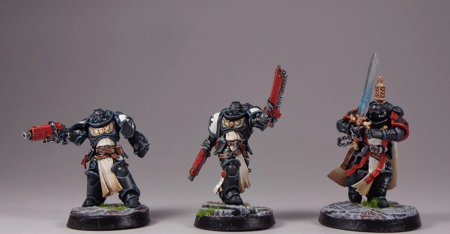 Why Black Templars Should Be Blue — Paintedfigs Miniature Painting Service