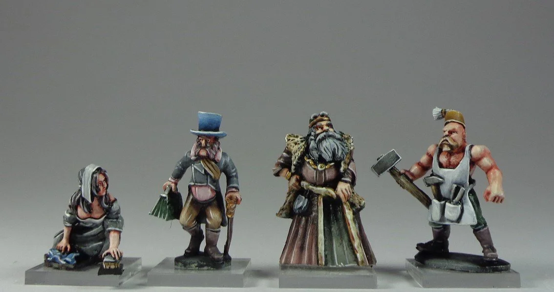 Mainly Peasants - Painted Fantasy and Medieval Minis — Paintedfigs ...