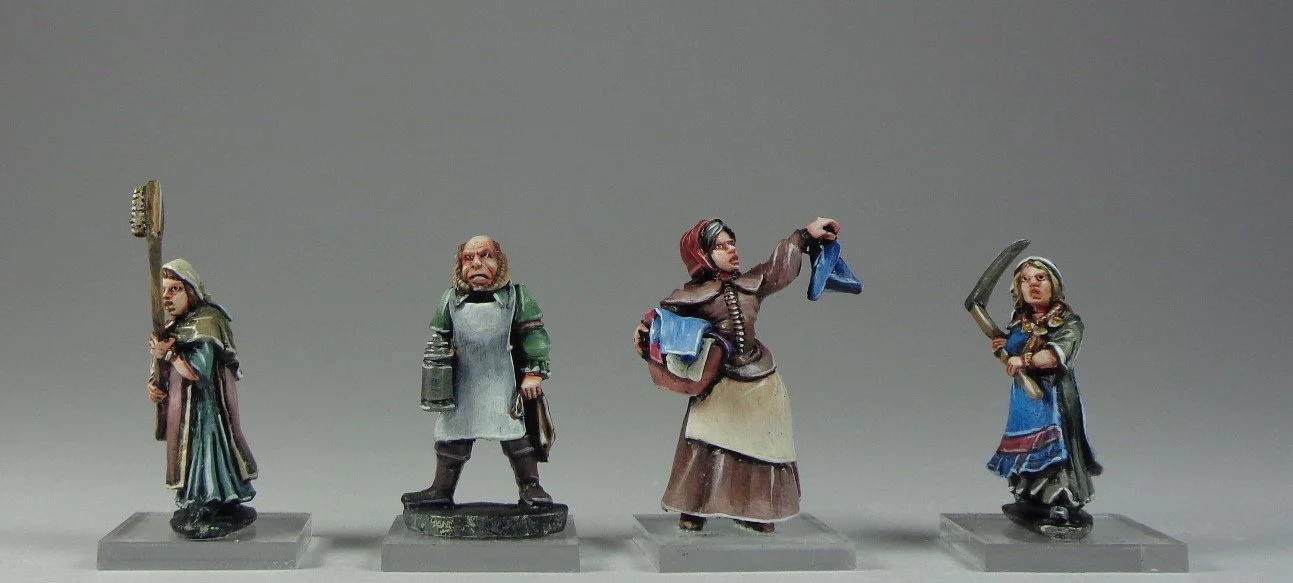 Mainly Peasants - Painted Fantasy and Medieval Minis — Paintedfigs ...