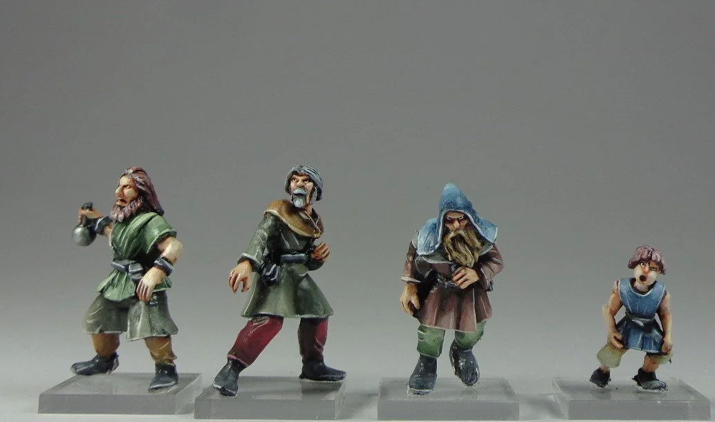 Mainly Peasants - Painted Fantasy and Medieval Minis — Paintedfigs ...