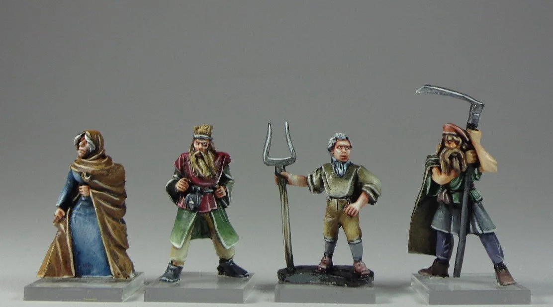 Mainly Peasants - Painted Fantasy and Medieval Minis — Paintedfigs ...