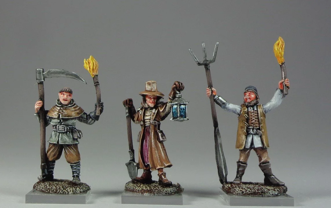 Mainly Peasants - Painted Fantasy and Medieval Minis — Paintedfigs ...