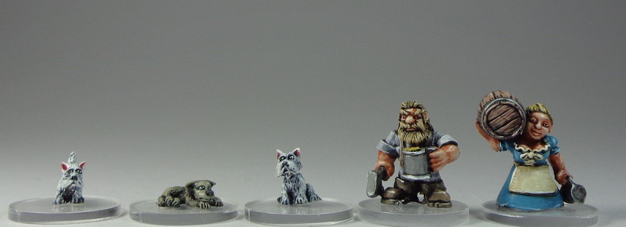 Mainly Peasants - Painted Fantasy and Medieval Minis — Paintedfigs ...