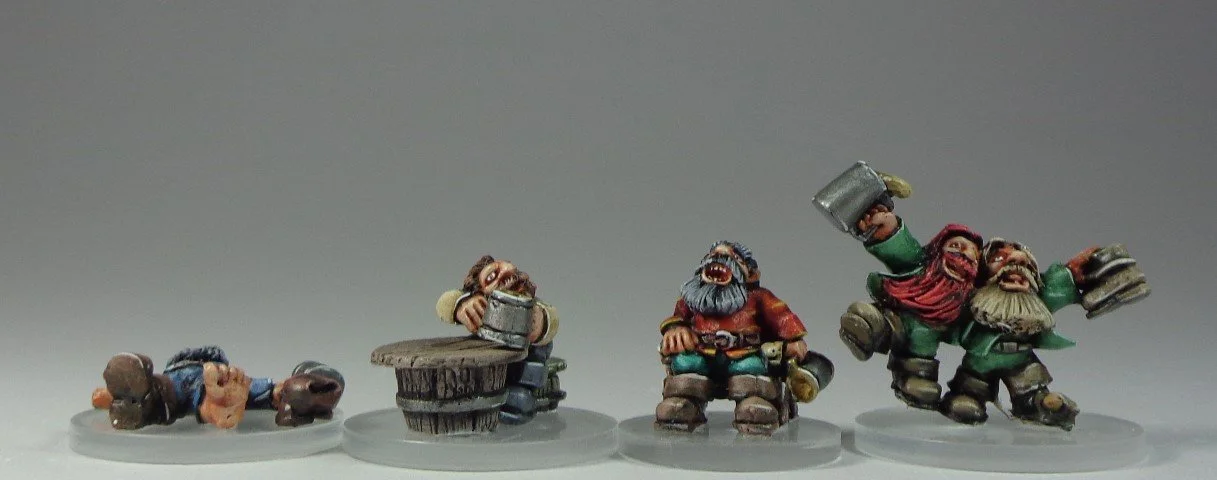 Mainly Peasants - Painted Fantasy and Medieval Minis — Paintedfigs ...