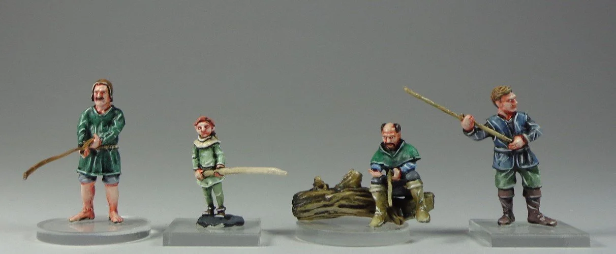 Mainly Peasants - Painted Fantasy and Medieval Minis — Paintedfigs ...