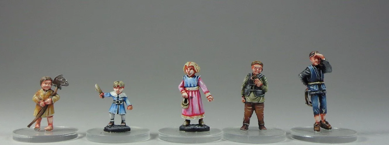 Mainly Peasants - Painted Fantasy and Medieval Minis — Paintedfigs ...