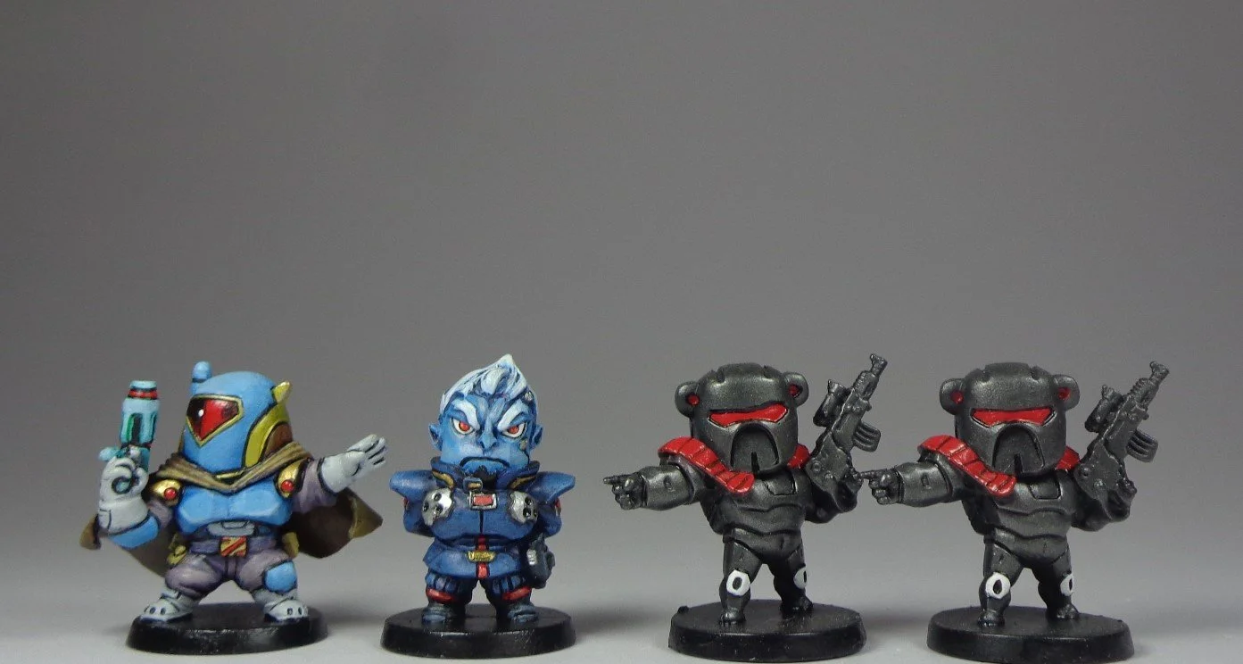 Standard Quality: Painting Starcadia Quest — Paintedfigs Miniature ...