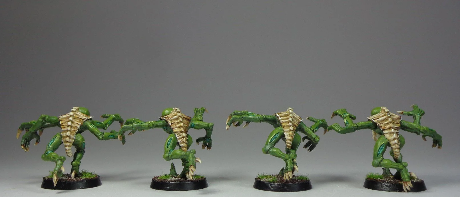 Some Bone-Shelled Tyranids for 40k — Paintedfigs Miniature Painting Service