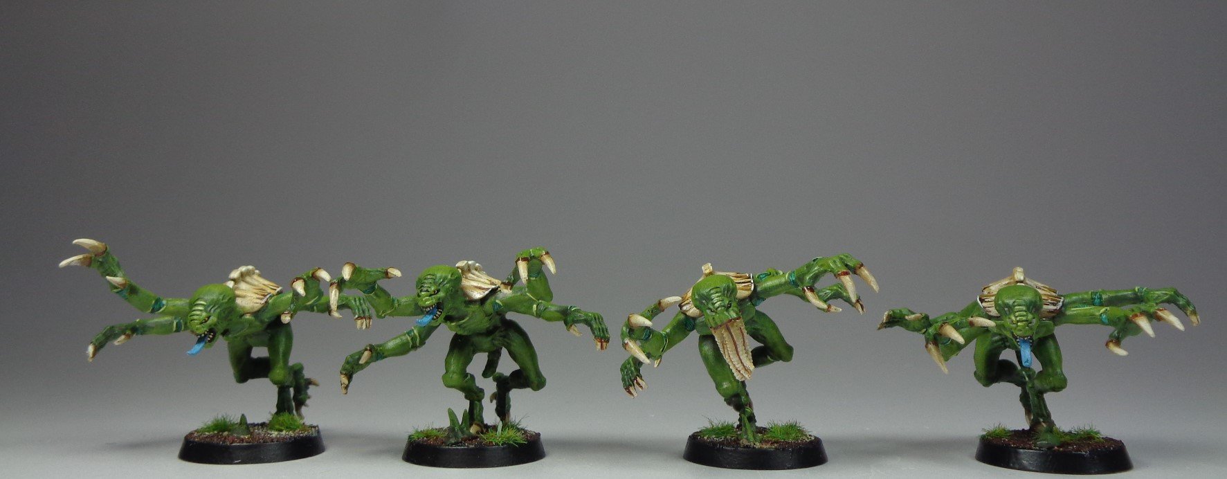 Some Bone-Shelled Tyranids for 40k — Paintedfigs Miniature Painting Service