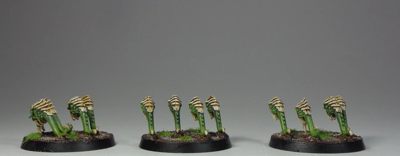 Some Bone-Shelled Tyranids for 40k — Paintedfigs Miniature Painting Service