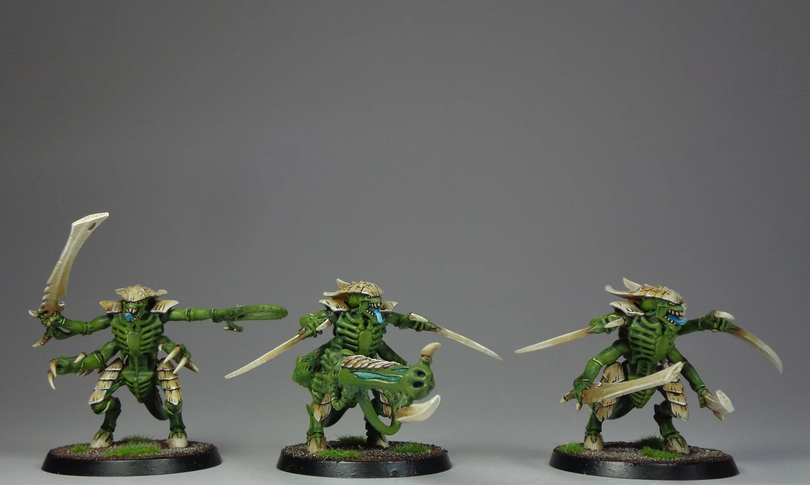 Some Bone-Shelled Tyranids for 40k — Paintedfigs Miniature Painting Service