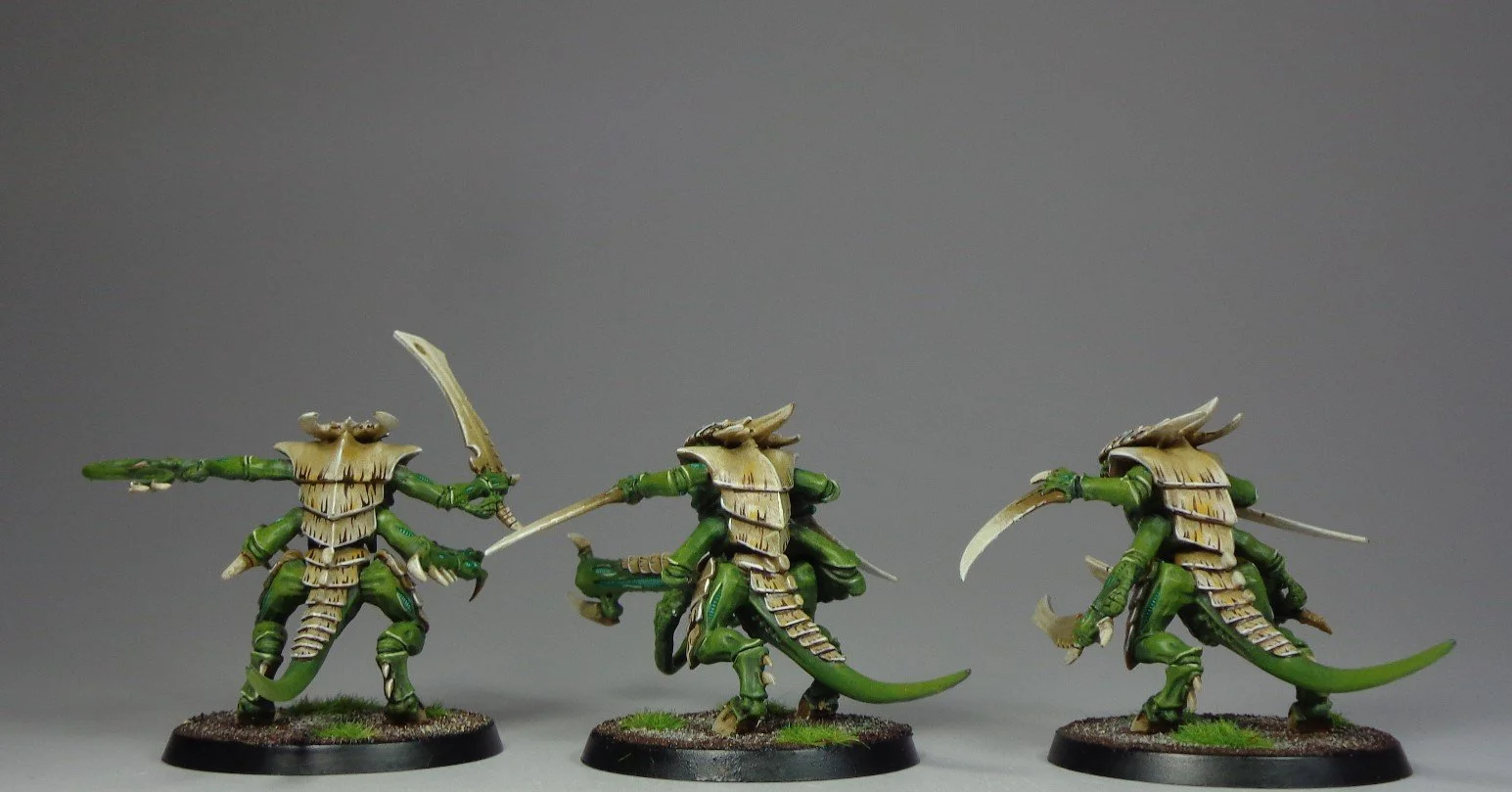Some Bone-Shelled Tyranids for 40k — Paintedfigs Miniature Painting Service