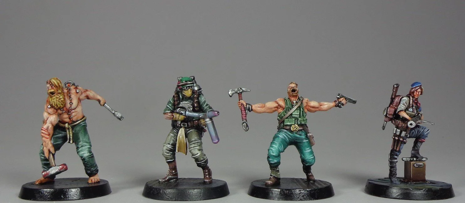 Painting Mythic Games' Reichbusters — Paintedfigs Miniature Painting ...