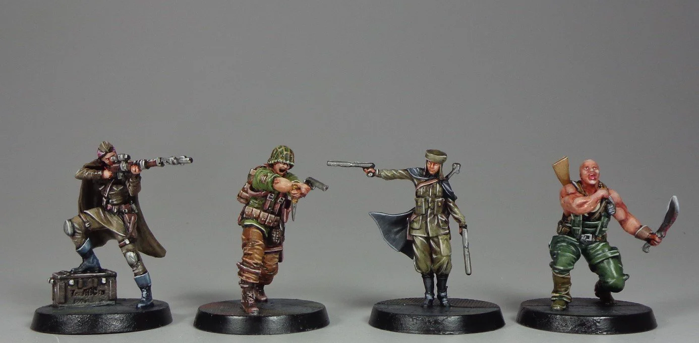 Painting Mythic Games' Reichbusters — Paintedfigs Miniature Painting ...