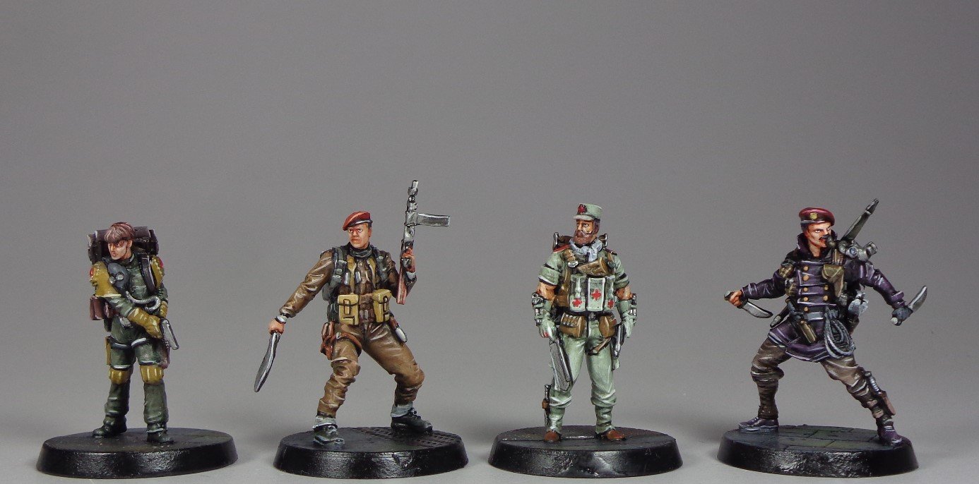 Painting Mythic Games' Reichbusters — Paintedfigs Miniature Painting ...