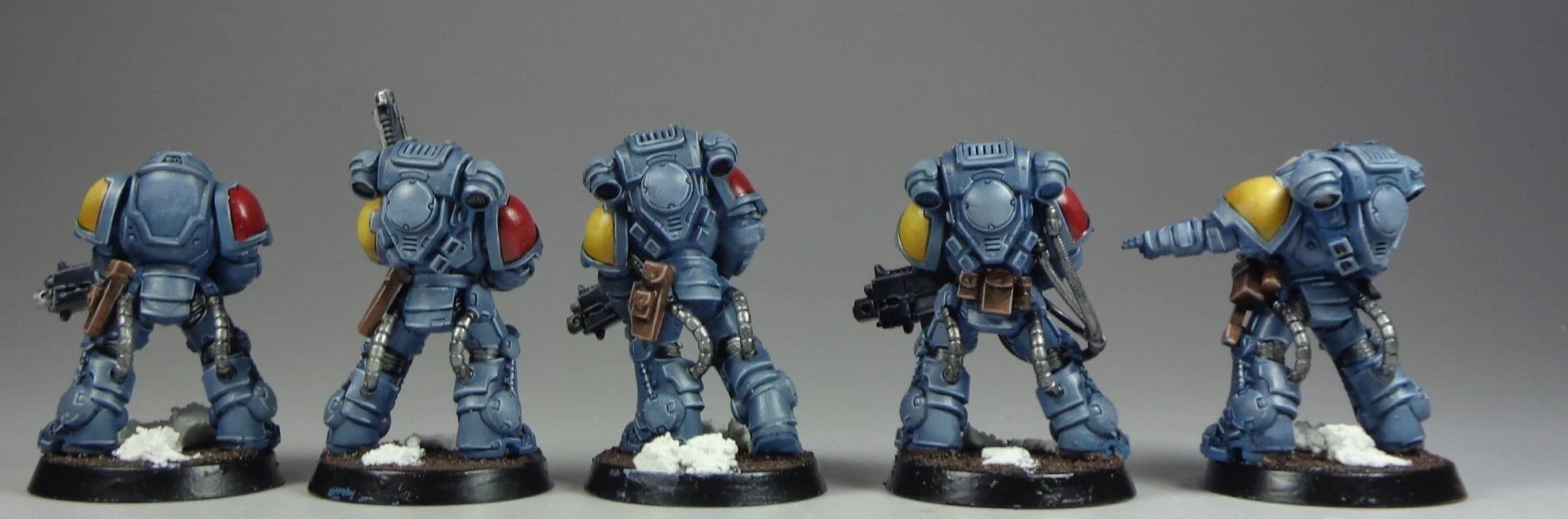 Painting some Straight Up Space Wolves — Paintedfigs Miniature Painting ...