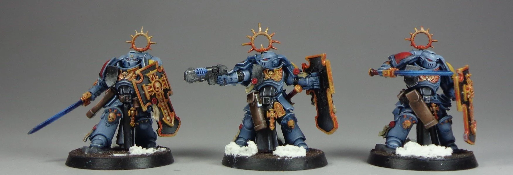 Painting some Straight Up Space Wolves — Paintedfigs Miniature Painting ...