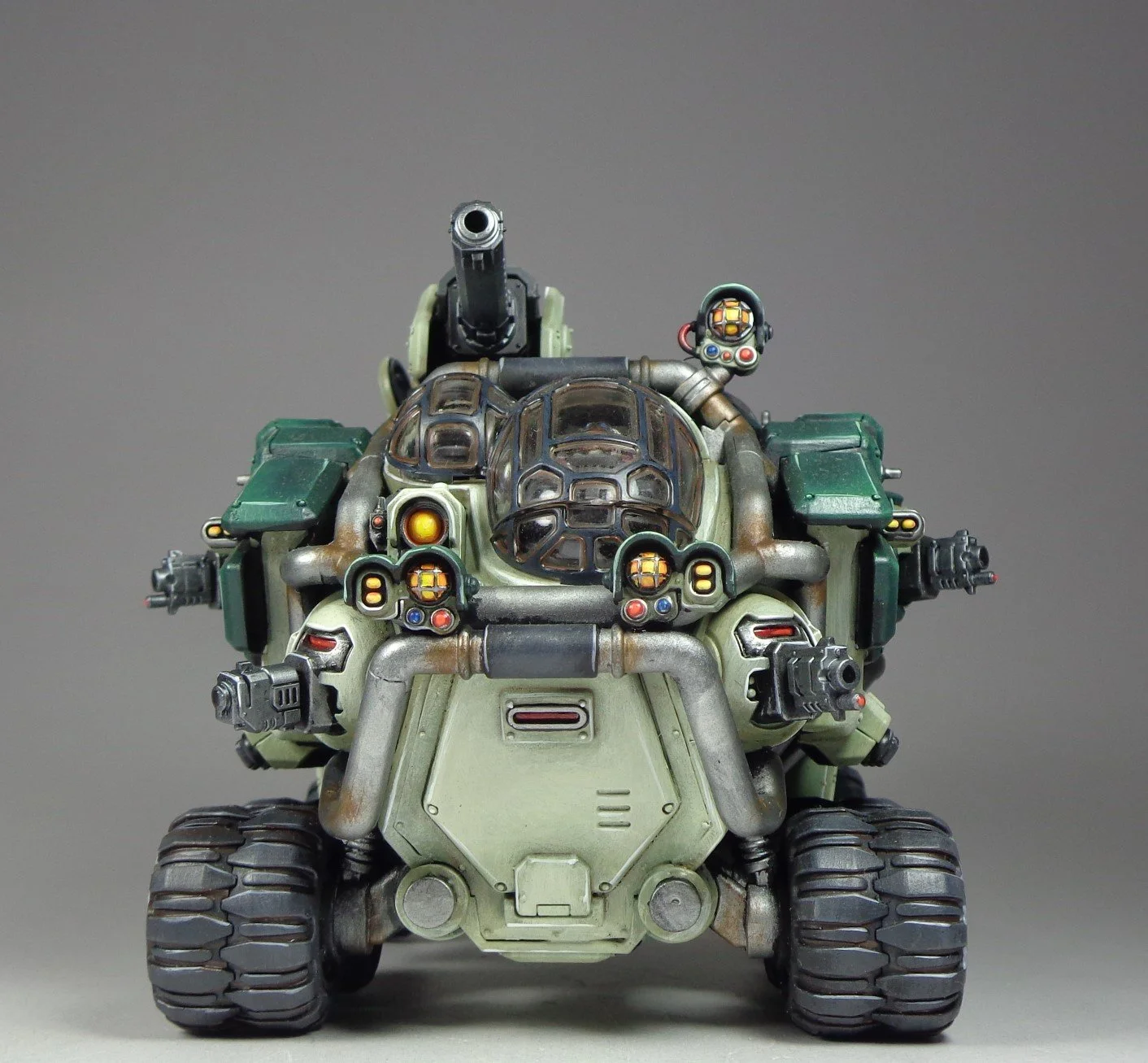 Painting Green Votann, Red Earth — Paintedfigs Miniature Painting Service