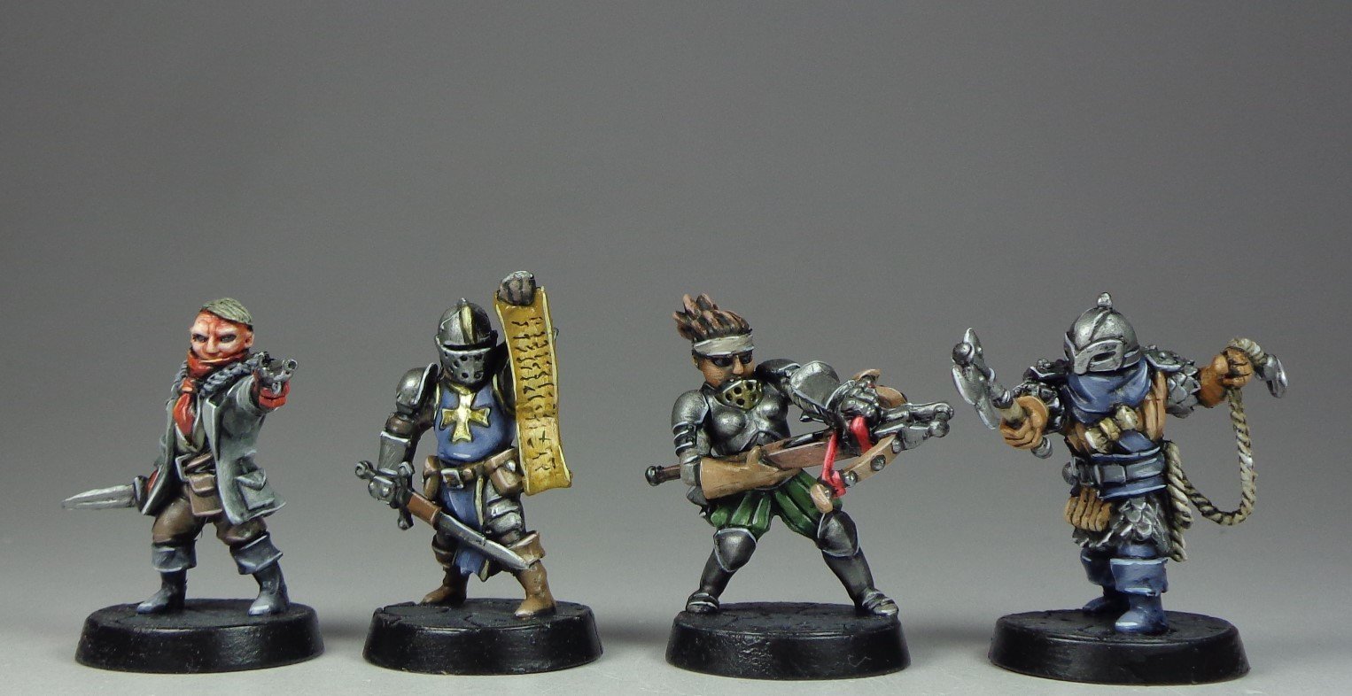 Painting the Darkest Dungeon Boardgame — Paintedfigs Miniature Painting ...