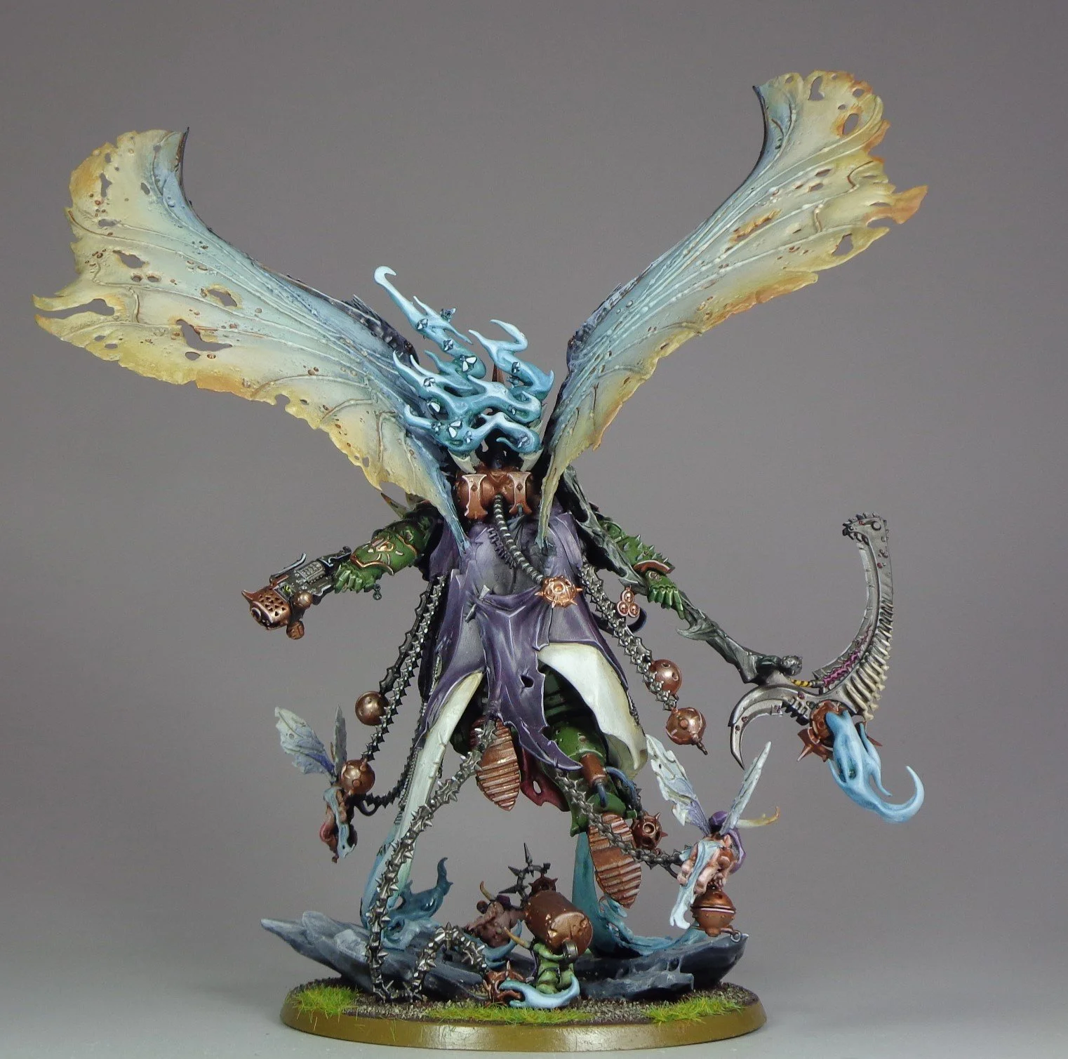 Painting Chaos Bosses at Exhibition Quality — Paintedfigs Miniature ...