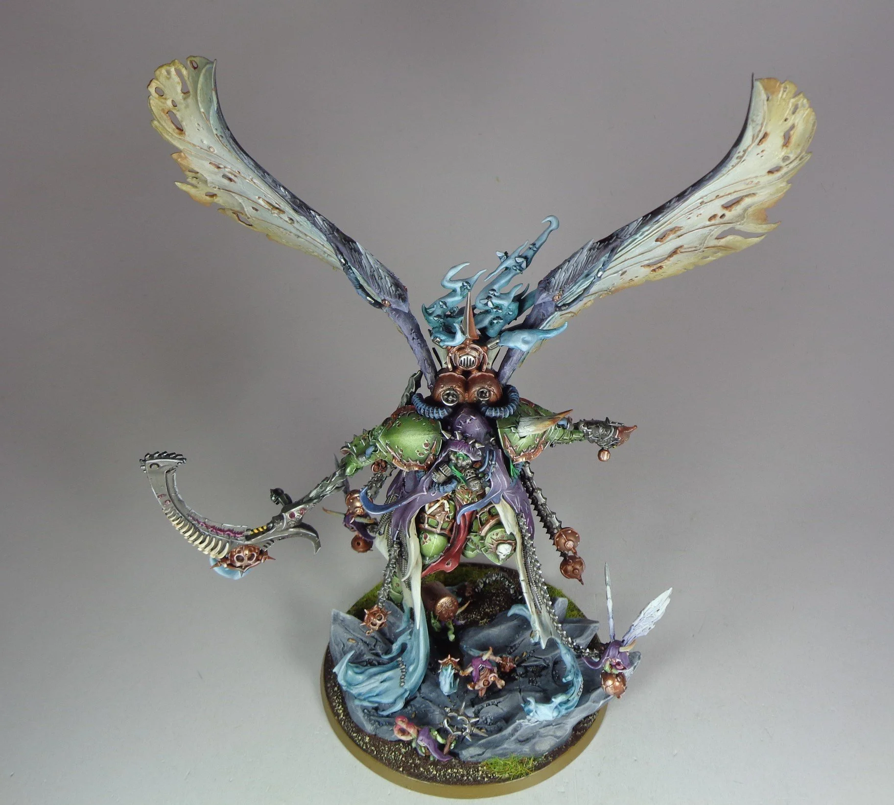 Painting Chaos Bosses at Exhibition Quality — Paintedfigs Miniature ...