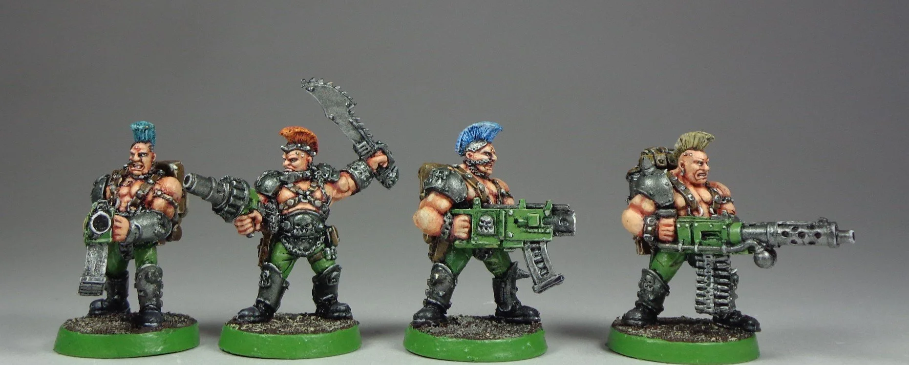 Classic Goliaths as Jungle Catachans — Paintedfigs Miniature Painting ...