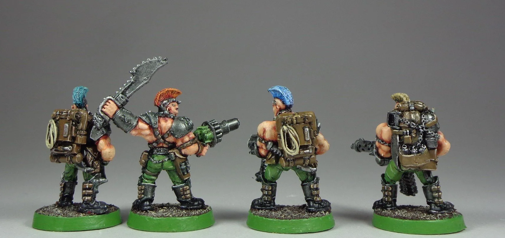 Classic Goliaths as Jungle Catachans — Paintedfigs Miniature Painting ...