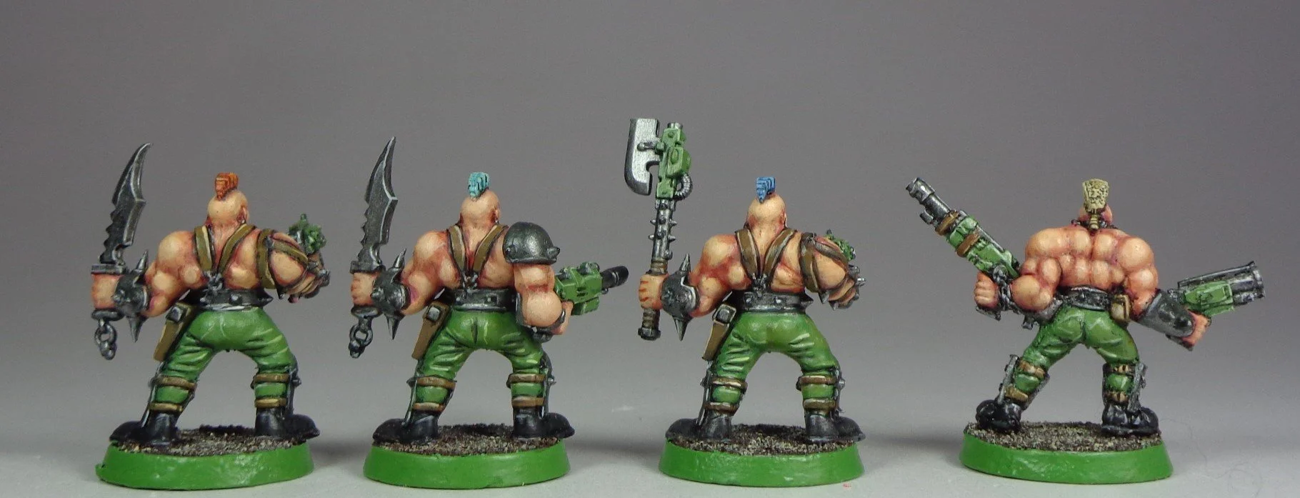 Classic Goliaths as Jungle Catachans — Paintedfigs Miniature Painting ...