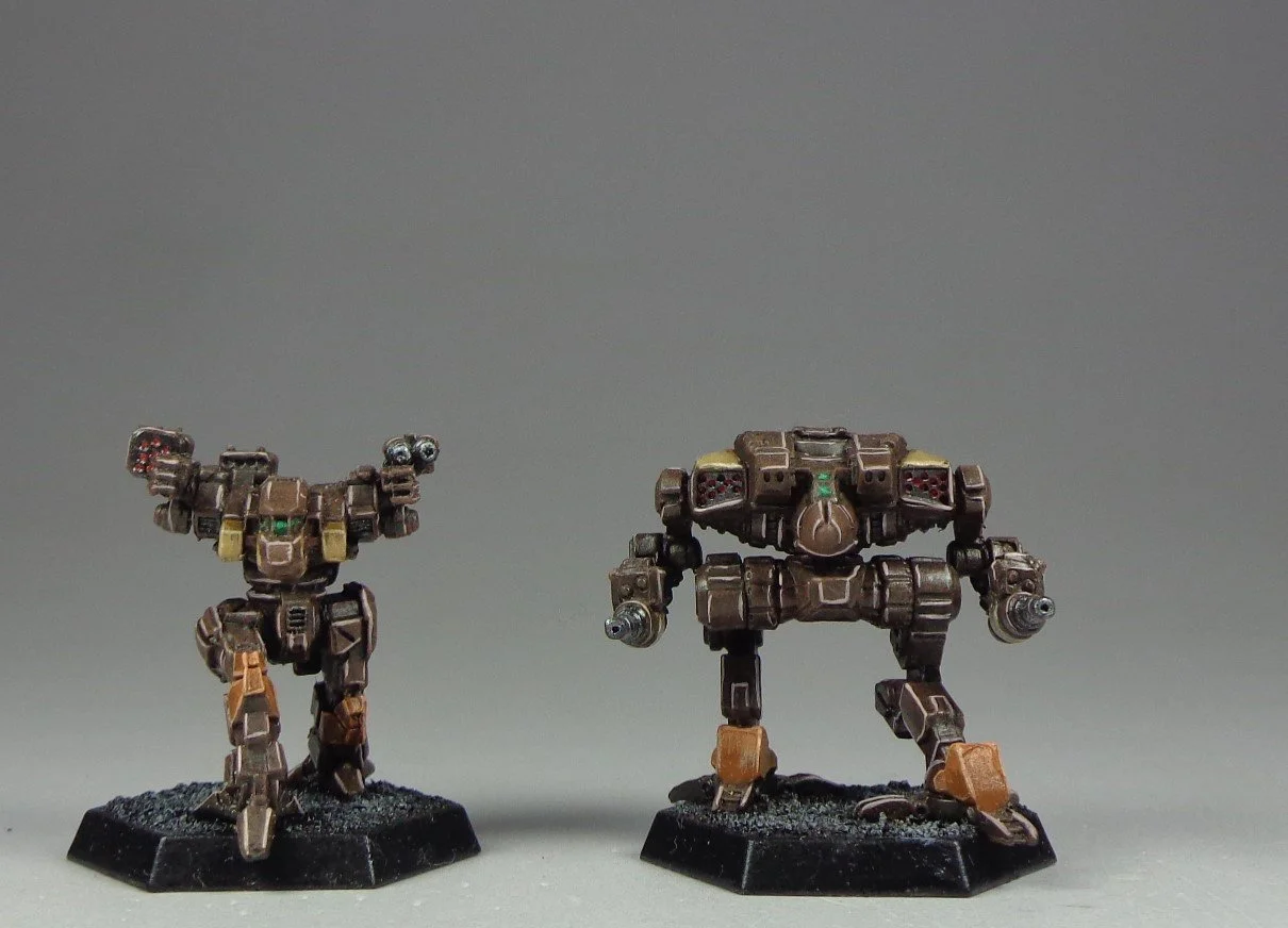 Painting a Horde of Exhibition Quality Battletech — Paintedfigs ...