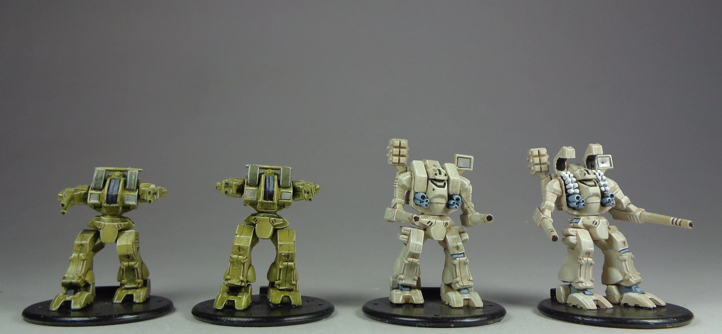 Robotech Mecha Size Comparison