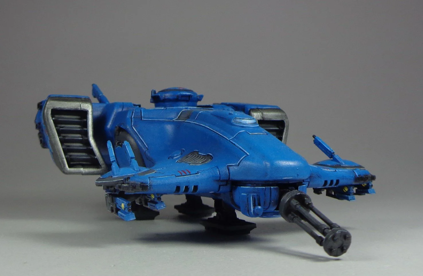 Some Blue and Red Tau with Cork Basing — Paintedfigs Miniature Painting ...