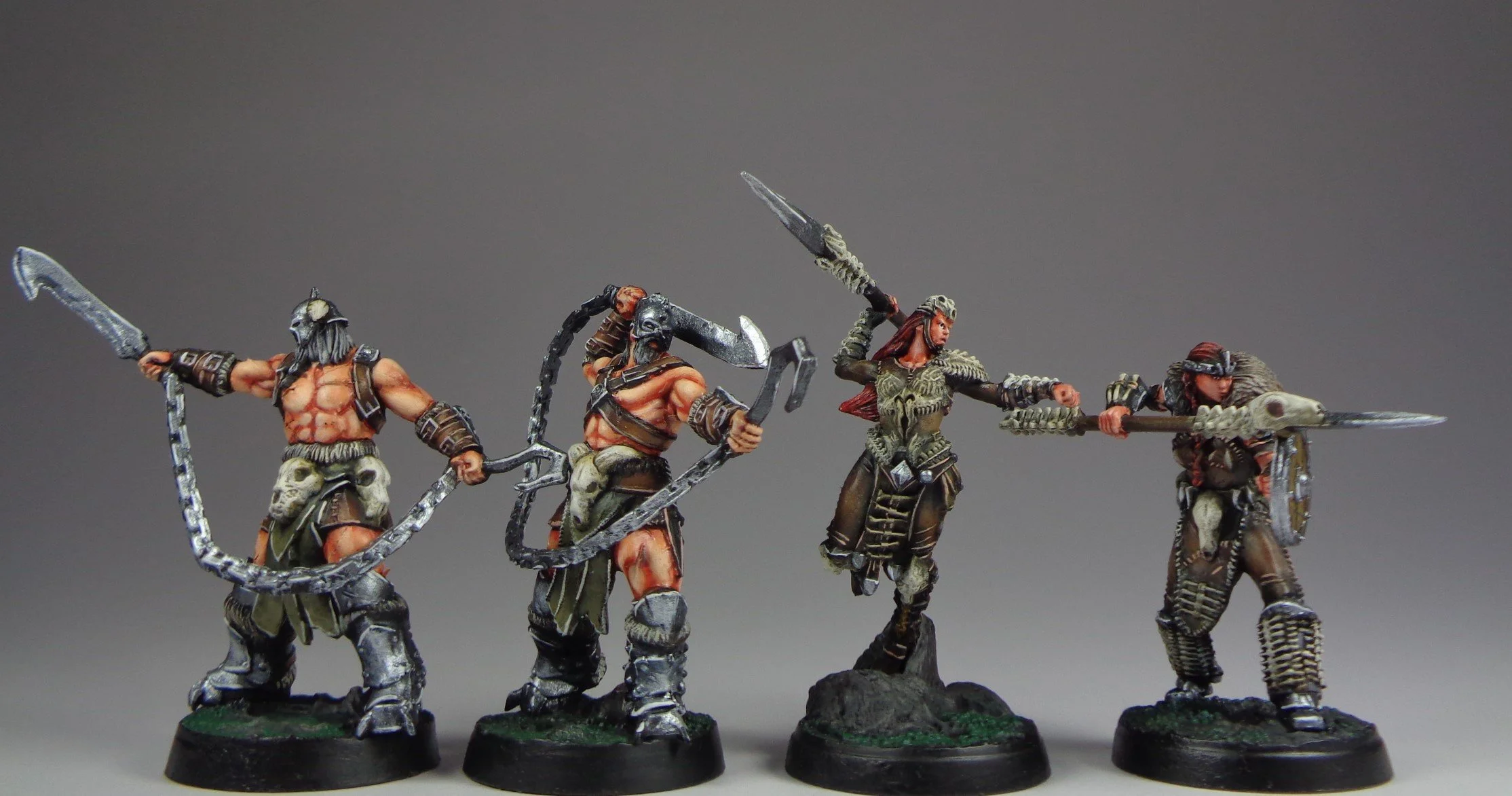 Painting Oathsworn at Exhibition — Paintedfigs Miniature Painting Service