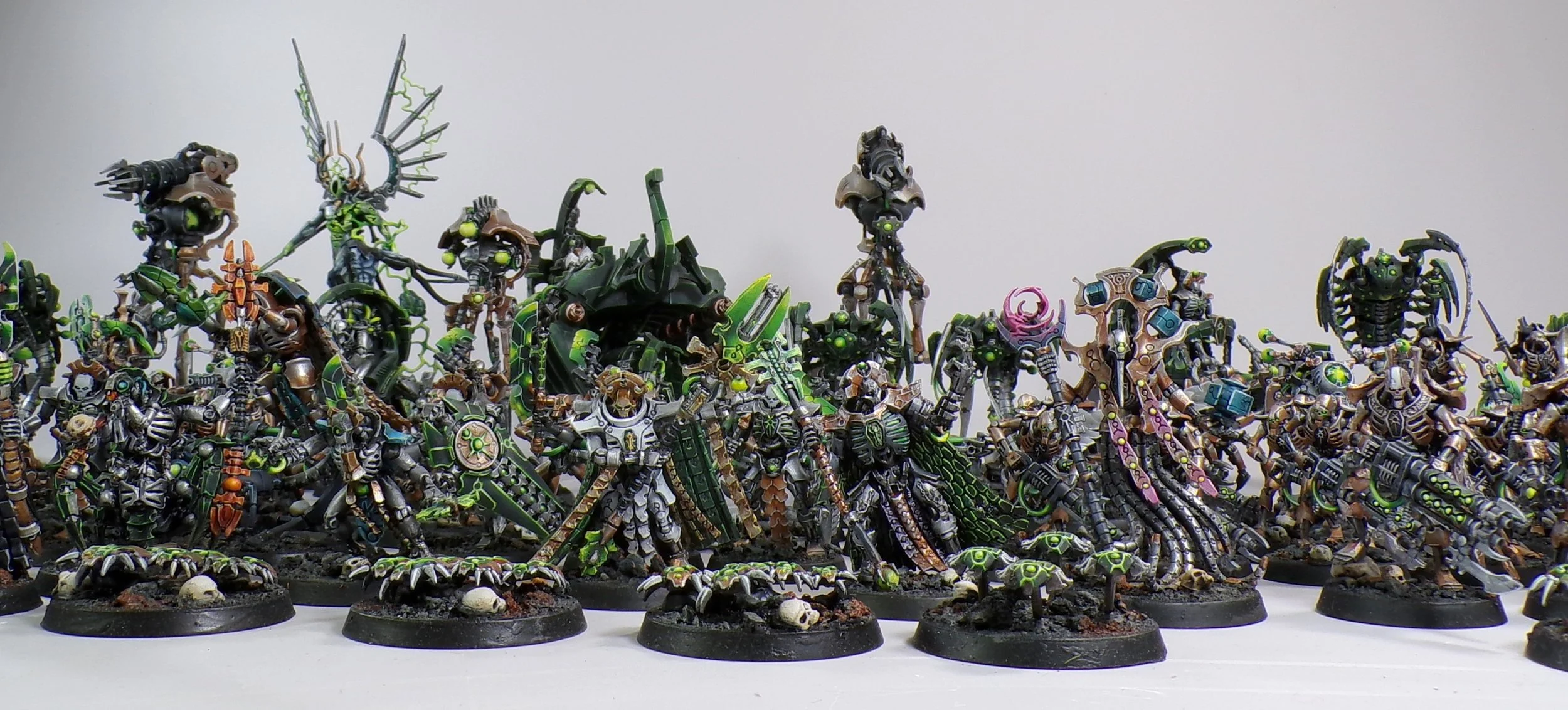 We Painted Too Many Necrons! — Paintedfigs Miniature Painting Service