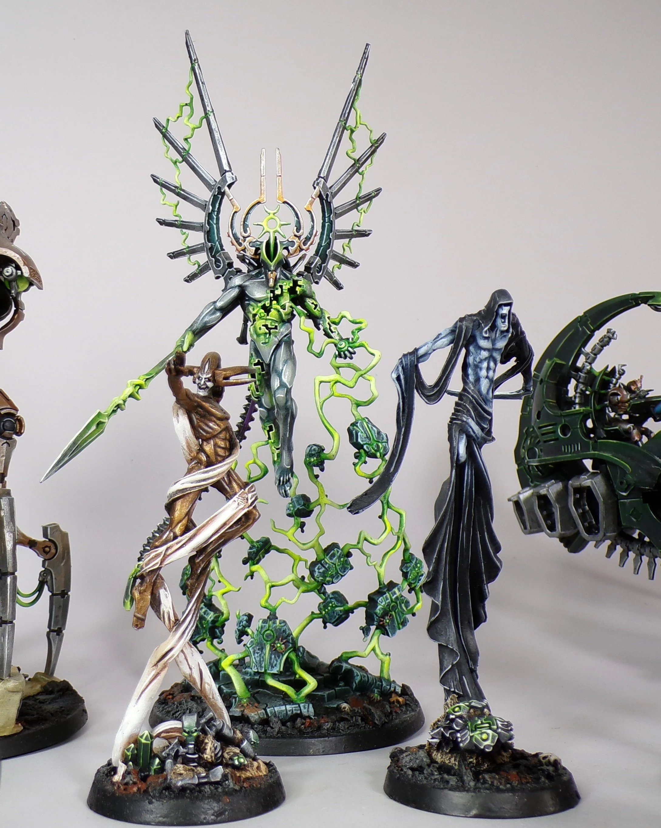 We Painted Too Many Necrons! — Paintedfigs Miniature Painting Service